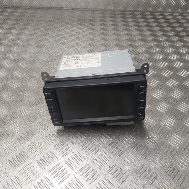 MITSUBISHI OUTLANDER MK2 radio stereo CD player head sat nav unit ...