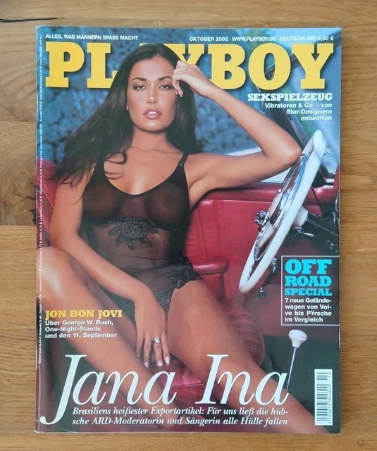 PLAYBOY DE OKTOBER 10/2002 Jana Ina (Zarella), Kathrin Strauß EUR 12,00 - PicClick DE