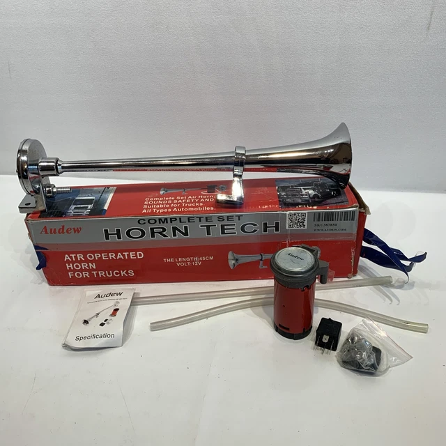 AUDEW ATR OPERATED Horn For Trucks 12V Complete Set Air Horn £25.00 ...