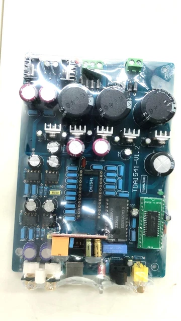 TDA1541+SAA7220+CS8412+NE5534 OPTISCHE KOAXIALE USB PCM2704 DAC-Platine ...
