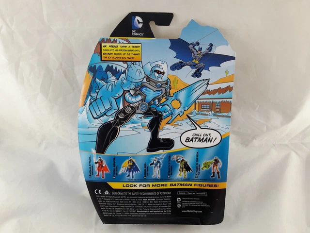 DC BATMAN ICE Blast Mr Freeze Modellino con enorme lama di ghiaccio EUR ...