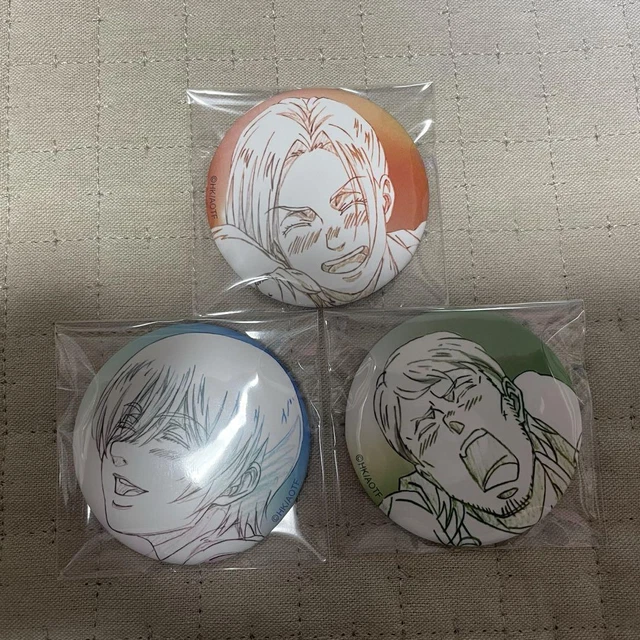 ATTACK ON TITAN Mikasa Jean Sasha Original Can Badge Mappa £49.67 ...