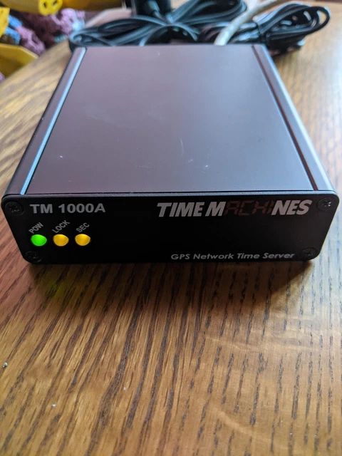 TIME MACHINES TM 1000A GPS Network Time Server NIB $259.00 - PicClick