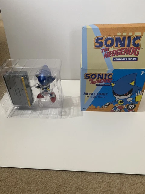 SONIC 25TH METAL Sonic Figure - Collectable Figure Edition Loot Crate ...
