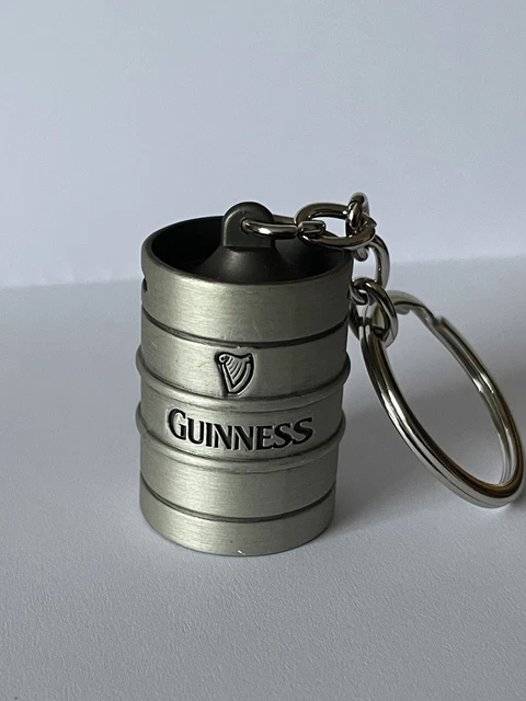 GUINNESS KEYRING KEG *RARE* Brand New Old Stock £19.99 - PicClick UK