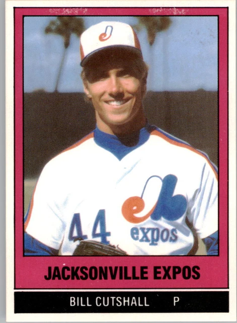 1986 JACKSONVILLE EXPOS TCMA #24 Bill Cutshall EUR 2,20 - PicClick FR