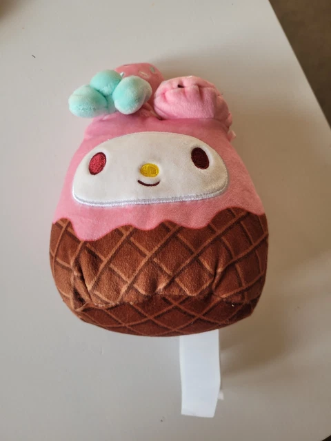 SQUISHMALLOWS MY MELODY Ice cream Sanrio Soft Toy Plush £11.12 - PicClick UK