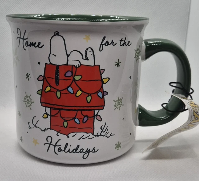 T.K MAXX/HOMESENSE PEANUTS X Snoopy 'Home For The Holidays' Christmas ...