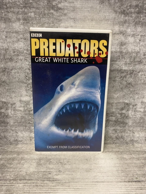 PREDATORS GREAT WHITE Shark VHS Movie Video Cassette Tape EUR 13,19 ...