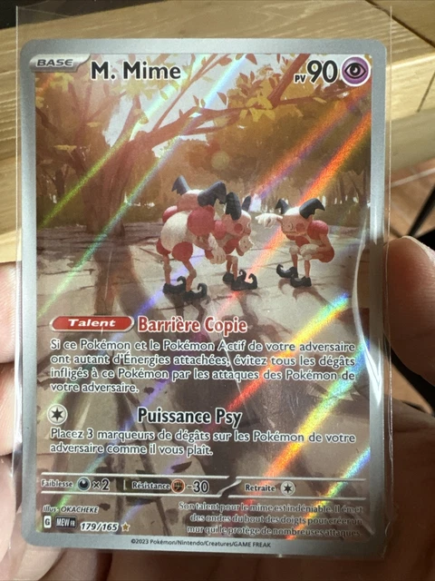 CARTE POKÉMON M.MIME AR 179/165 Pokémon 151 Neuve FR EV3.5 EUR 16,37 - PicClick FR