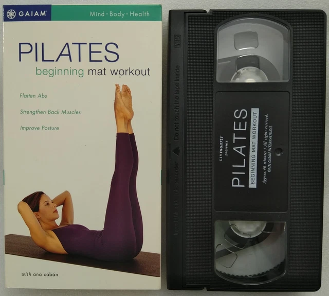 PILATES BEGINNING MAT Workout (VHS) Ana Caban - Brand New / Sealed £20. ...