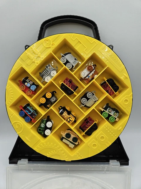 THOMAS TRAIN MINIS Carry Case DC Super Friends with 14 Trains Incl DC ...