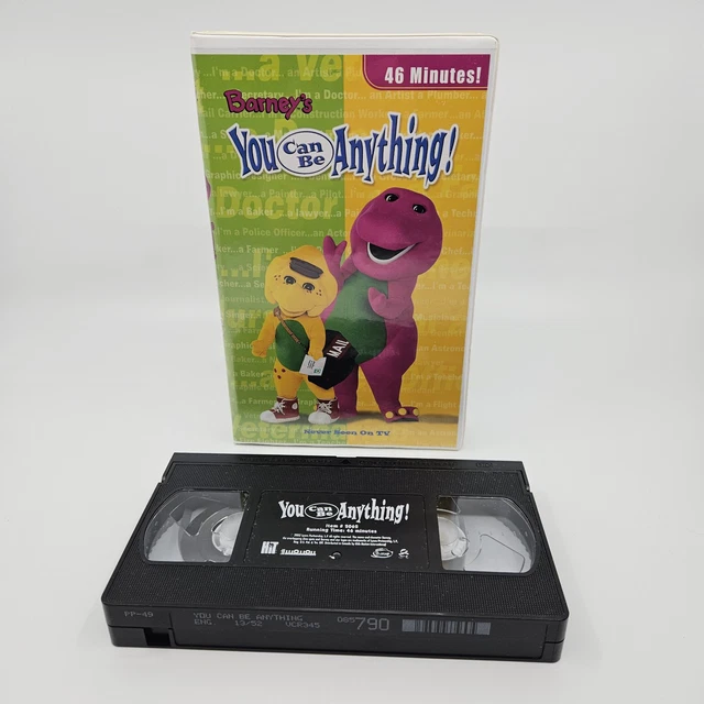 BARNEYS YOU CAN Be Anything (VHS, 2002) $10.99 - PicClick CA