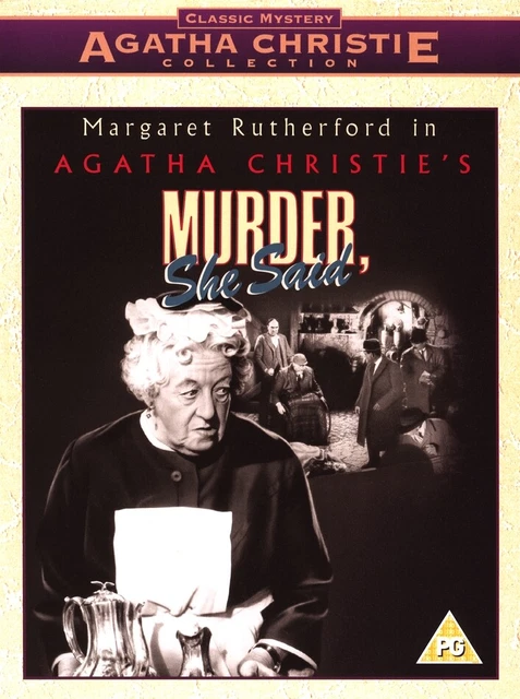 CLASSIC MISS MARPLE Dvd – Murder She Said – Margaret Rutherford EUR 5 ...