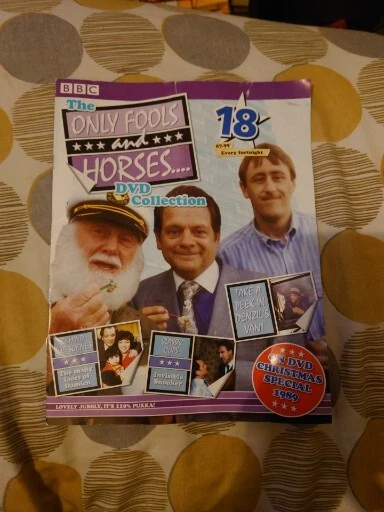 THE ONLY FOOLS AND HORSES DVD COLLECTION ISSUE No 18 (MAGAZINE ONLY) £4 ...