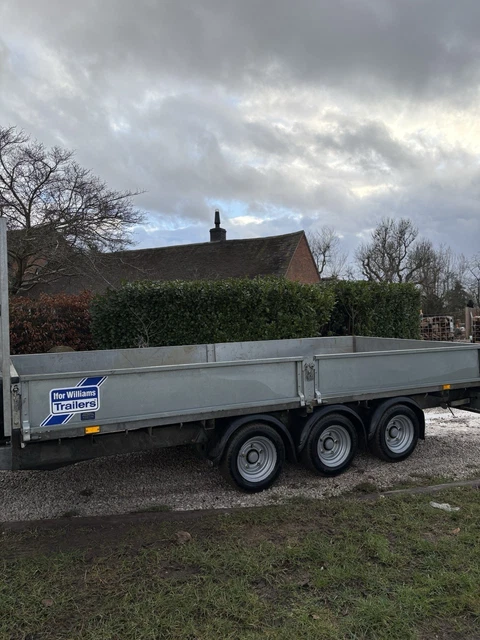 2024 IFOR WILLIAMS LM146 Tri Axle dropside Trailer (good Spec) (NO VAT ...