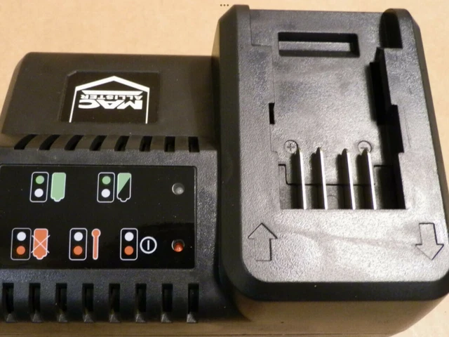 MAC ALLISTER MCHP18 18V Lithium Battery Charger for MBAP18. £35.75 ...