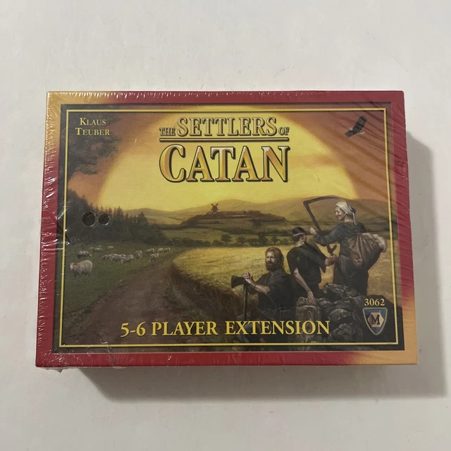 THE SETTLERS OF Catan 5-6 Player Extension Mayfair Games #3062 ...