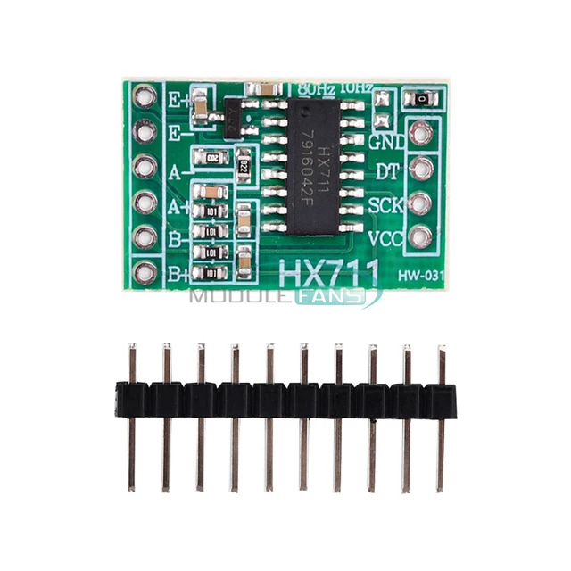 1/5/10 DUAL-CHANNEL HX711 Weighing Pressure Sensor 24-bit Precision A/D ...
