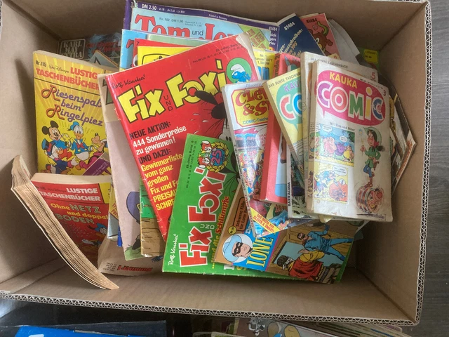 MEHR ALS 100 Comic Bände bunt gemischt (siehe Fotos) [4277B] EUR 33,59 ...