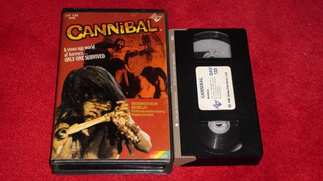 CANNIBAL - PRE cert VHS PAL release on Derann - excellent condition £69 ...