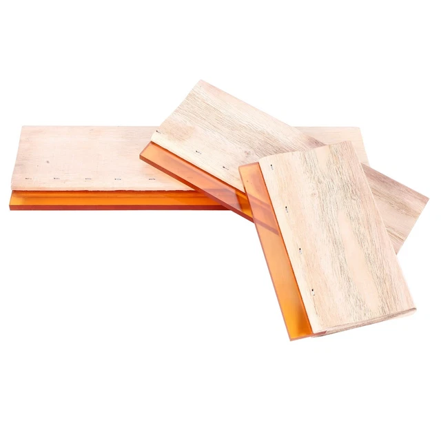 3 PCS SILK Screen Printing Squeegee Ink Scaper Scratch Board Tools ...