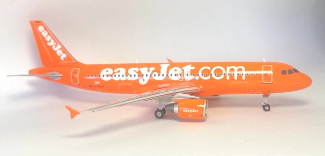 AIRBUS A320 EASYJET Orange Reverse Livery JC Wings Collectors Model 1: ...