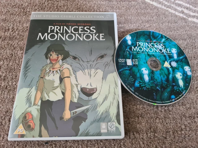 PRINCESS MONONOKE DVD Studio Ghibli Hayao Miyazaki £4.75 - PicClick UK