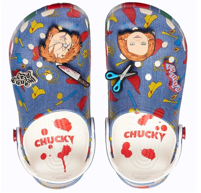 CROCS ALL TERRAIN Clog Chucky Horror Pack 2025 Sizes 8-13M 210510-90H £ ...