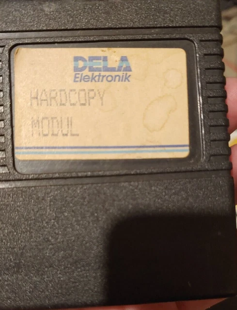 DELA ELECTRONICS HARDCOPY Module Cartridge (1989 KCS) C64 Commodore 64 $40.87 - PicClick CA