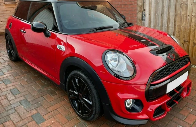 MINI COOPER BONNET Boot Roof Stripes Vinyl Graphics Decals Racing Full ...