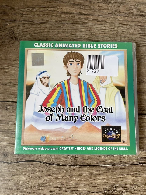 CLASSIC ANIMATED BIBLE Stories DVD Joseph & the Coat of Many Colors EUR ...
