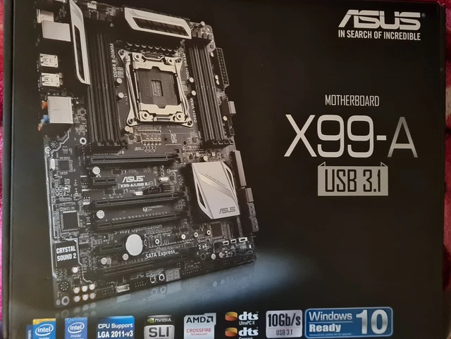 ASUS X99-DELUXE, SOCKET 3, Intel Motherboard xeon e5 2687wv4 £100.00 ...