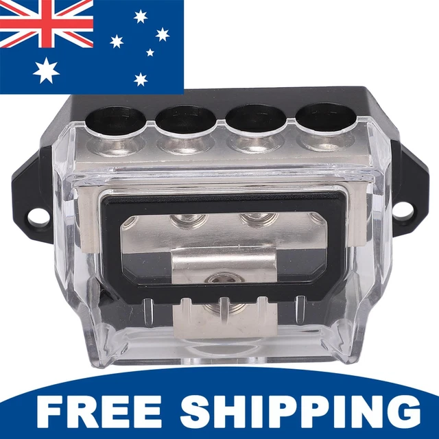 MARINE GRADE POWER Distribution Block 0-4 Gauge Ground Wire for Cars ...