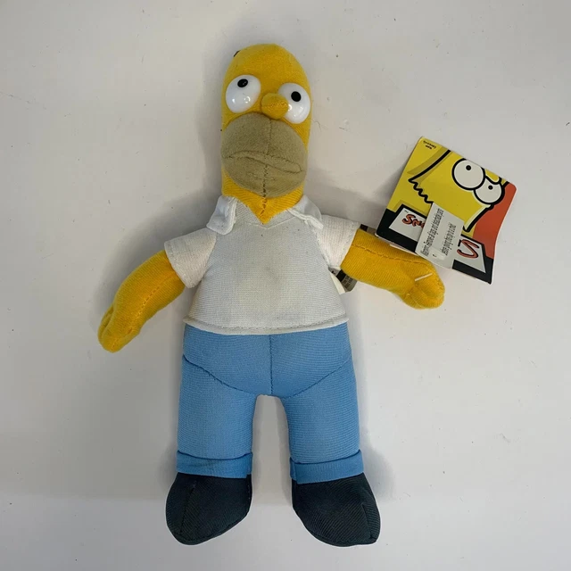HOMER SIMPSON PLUSHIE Official Simpsons with Tags £17.99 - PicClick UK