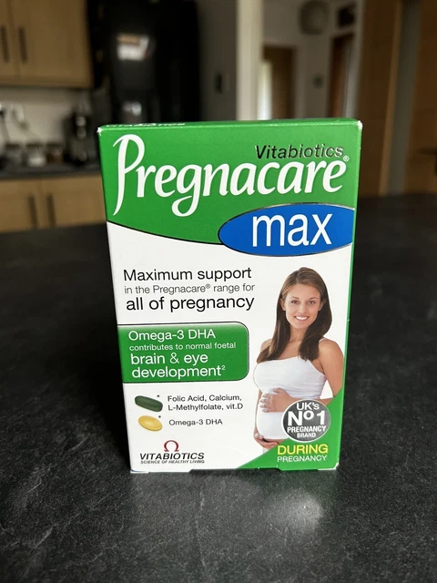 VITABIOTICS PREGNACARE MAX Tablets Plus Omega 84 Capsules £8.00 ...