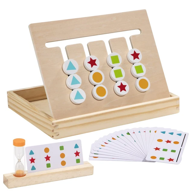 WISPLYE JOUET DE tri Montessori pour 3 4 5 Ans Tout-Petits Puzzle en ...