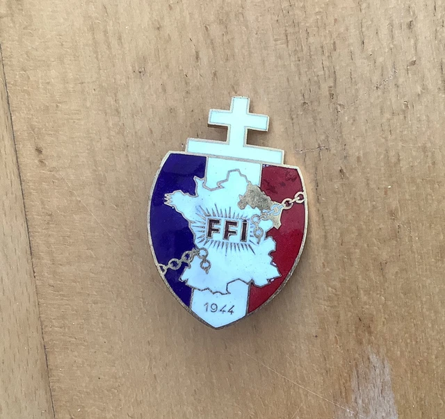 INSIGNE METAL FFI 1944 Region C, Liberation France Libre Occasion EUR ...