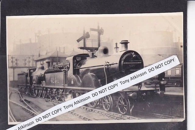 MIDLAND RAILWAY - Johnson 4-4-0 No. 420 - Vintage Image - # L12085 £1. ...