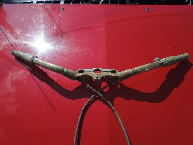 HARLEY UL WR Knucklehead El E ULH U Flathead Rigid Handle Bars INLINE ...