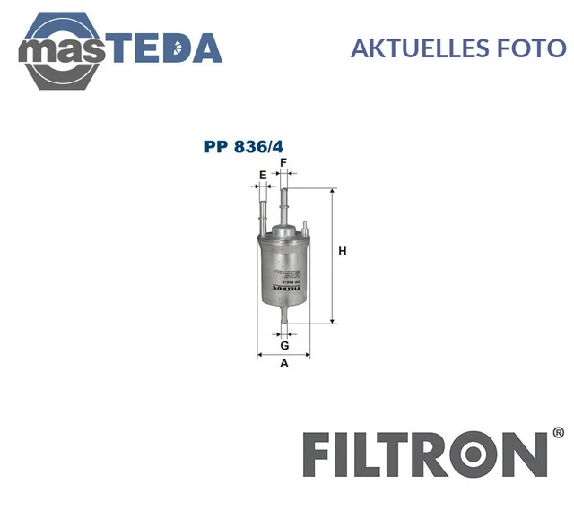 PP836/4 KRAFTSTOFFFILTER FILTRON Für Skoda Fabia I,Fabia Ii,Roomster ...