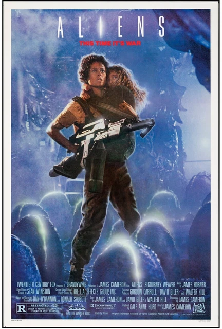 ALIENS ORIGINAL FILM / movie poster £549.00 - PicClick UK