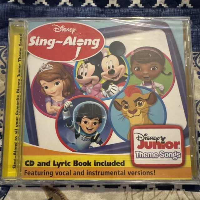 DISNEY SING-ALONG: DISNEY Junior Theme Songs by Various Artists (CD ...