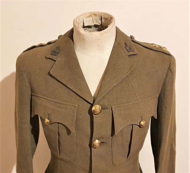 ORIGINAL WW2 BRITISH Army Intelligence Corps Officer Lt Col Service ...