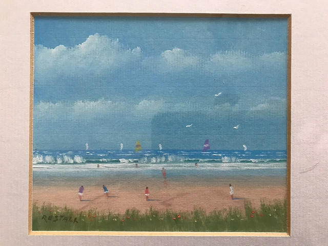 LANDSCAPE SCENE SMALL Paintings By Sidney Restall (Salisbury Fine ...