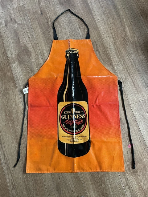 VINTAGE GUINNESS APRON Cotton/PVC Retro Collectable. £11.99 - PicClick UK