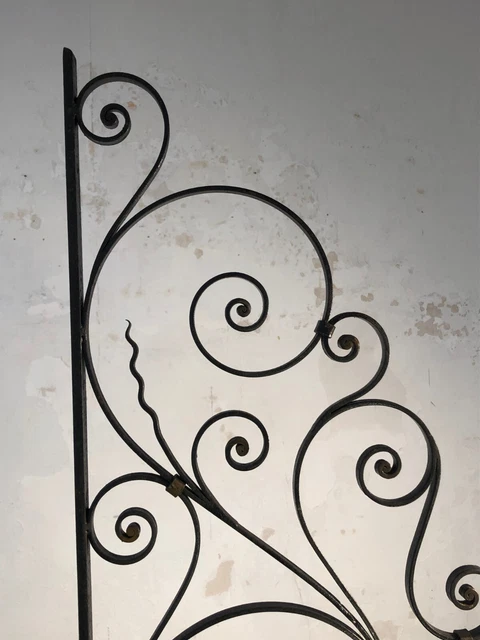 1940 CLAUSTRA GRILLE D'INTERIEUR ART-DECO MODERNISTE SHABBY-CHIC ...