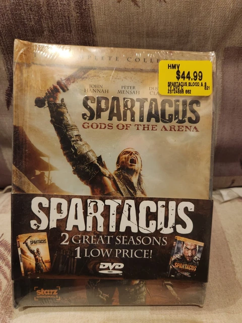 SPARTACUS DVD COMPLETE Collection Gods Of The Arena Blood And Sand $29. ...