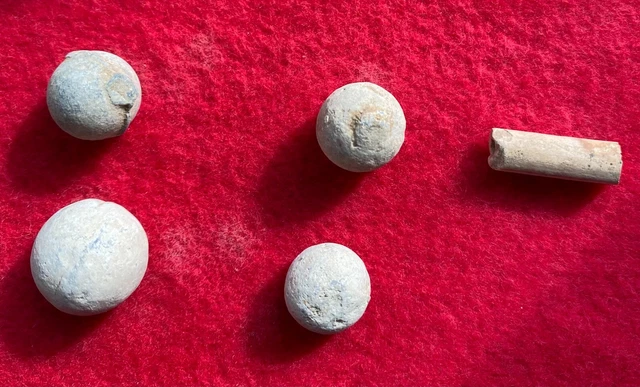 WATERLOO RARE BATTLE 1815 Relics SHOT/PIPE/BALL Napoleonic Wars Genuine ...