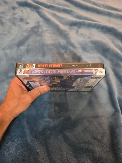 MONTY PYTHON'S LIFE Of Brian + The Meaning Of Life DVD's- Region 4 $14. ...